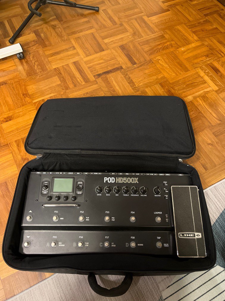 Line 6 POD HD500X, Hobbies & Toys, Music & Media, Music Accessories on ...