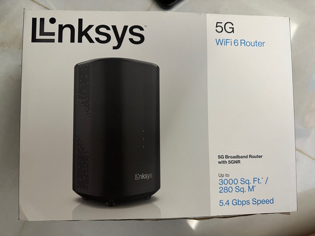 Linksys 5G wifi 6 router FGW5500, 電腦＆科技, 商務用科技產品 - Carousell