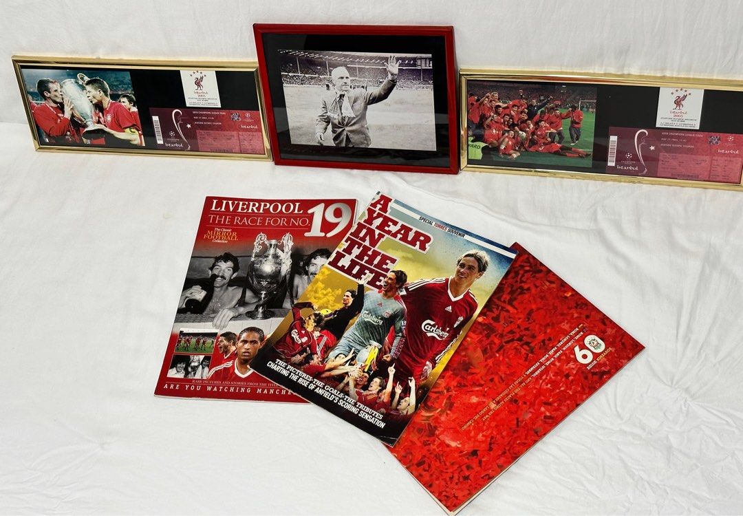 Liverpool Football Club Memorabilia Collection, Hobbies & Toys ...