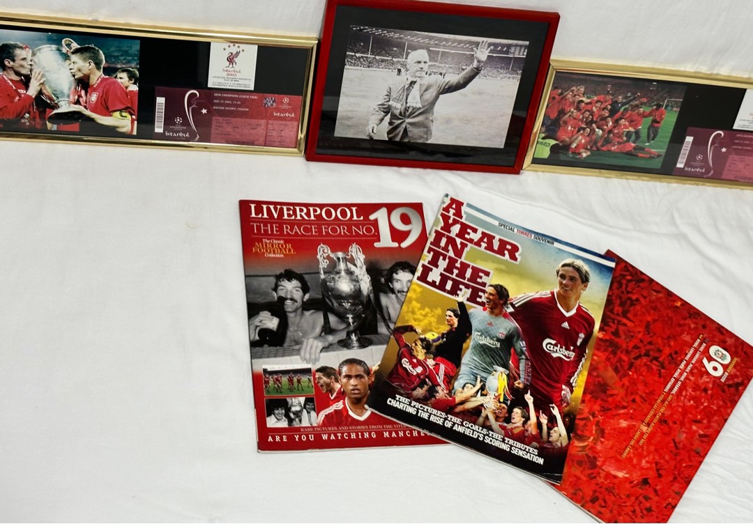 Liverpool Football Club Memorabilia Collection, Hobbies & Toys ...