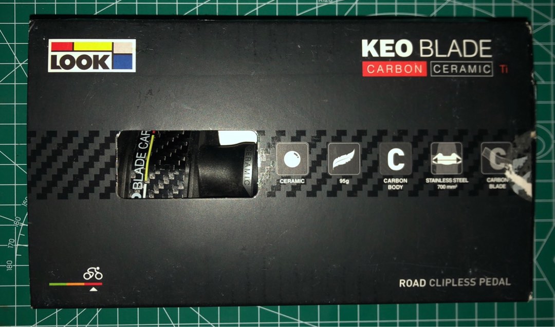 LOOK keo blade carbon ceramic ti clipless cleat pedals on Carousell