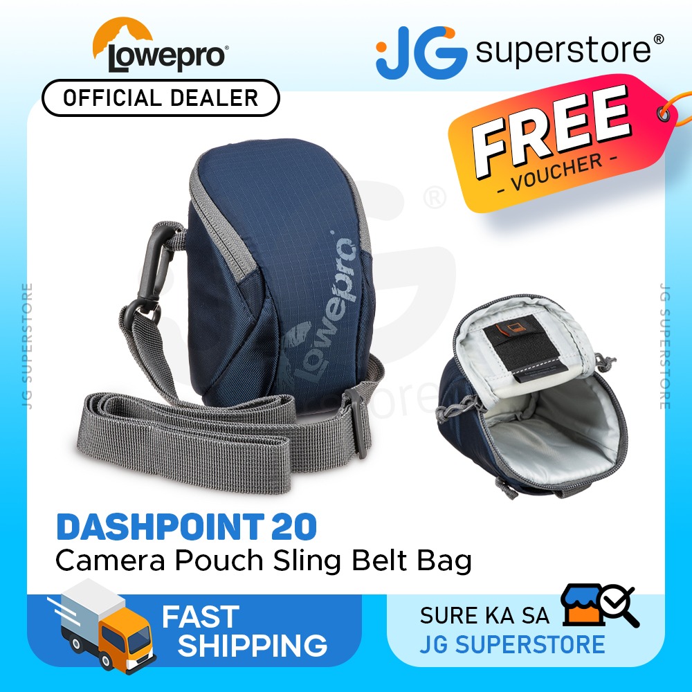 Lowepro DashPoint 20 Camera Pouch Sling and Belt Bag with Shoulder ...