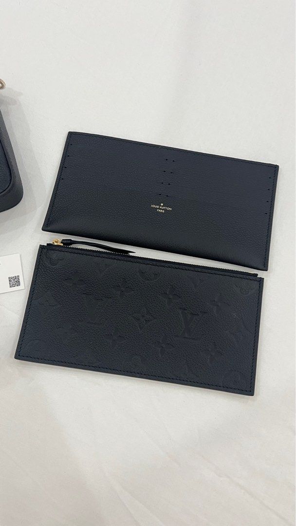 LV zip wallet / card holder inserts on Carousell
