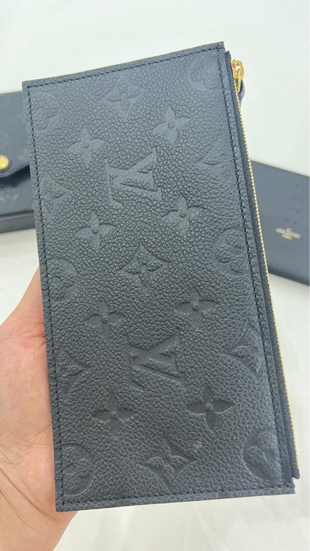 LV zip wallet / card holder inserts on Carousell