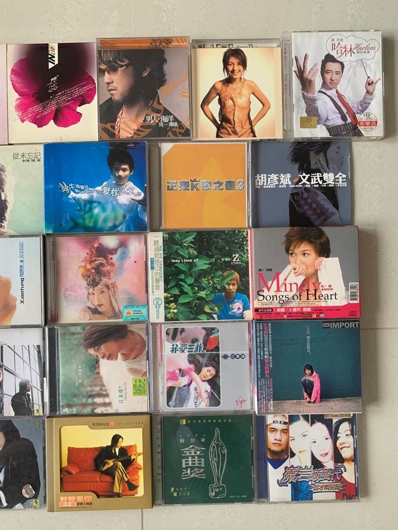Many Chinese/ Mandarin Music CDs 1, Hobbies & Toys, Music & Media, CDs ...