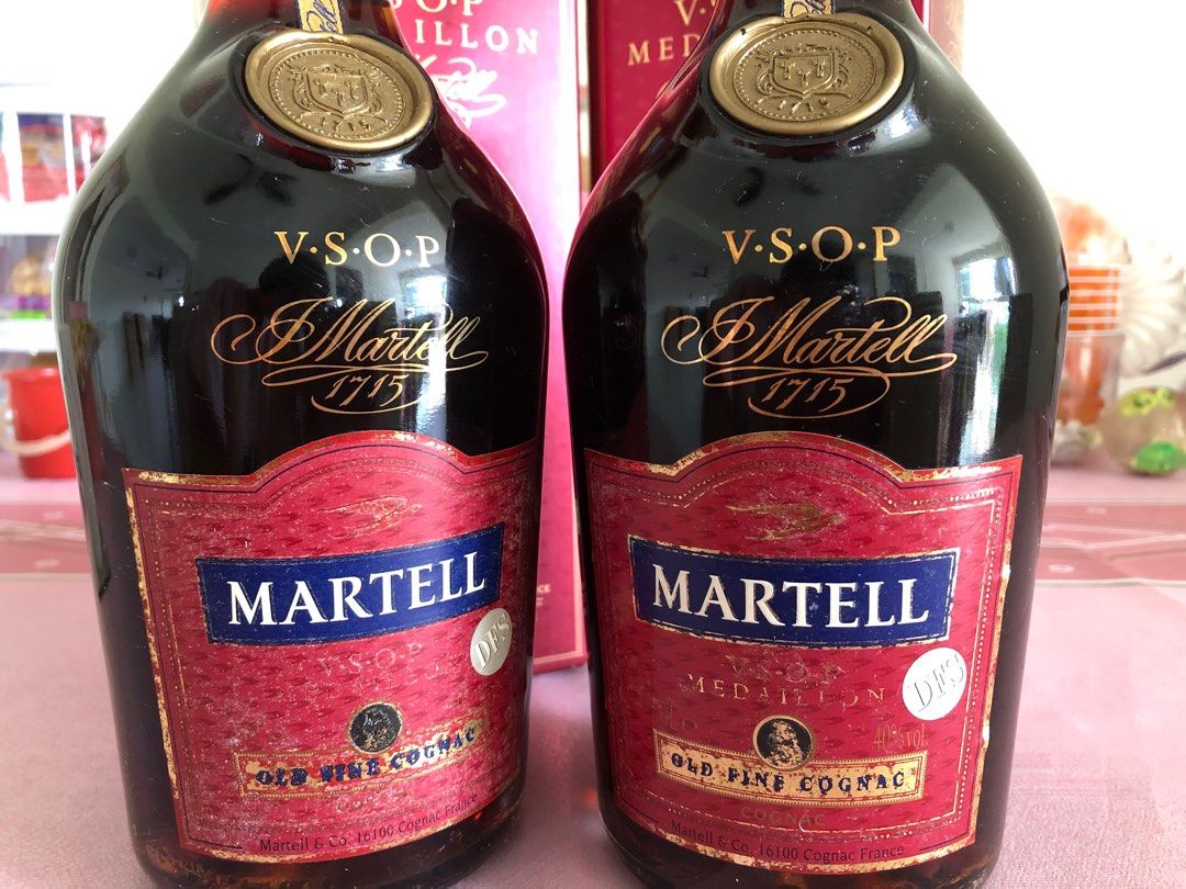Martell VSOP Old Fine Cognac 1715 (1 litre), Food & Drinks, Alcoholic Beverages on Carousell