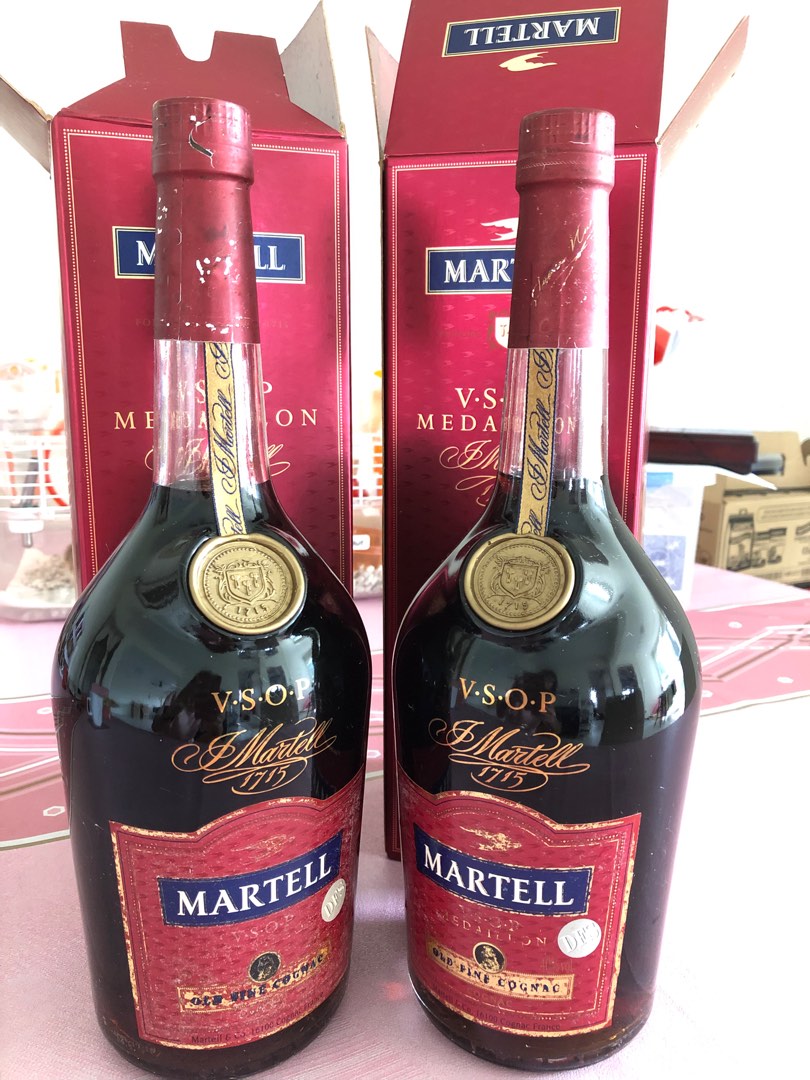 Martell VSOP Old Fine Cognac 1715 (1 litre), Food & Drinks, Alcoholic Beverages on Carousell