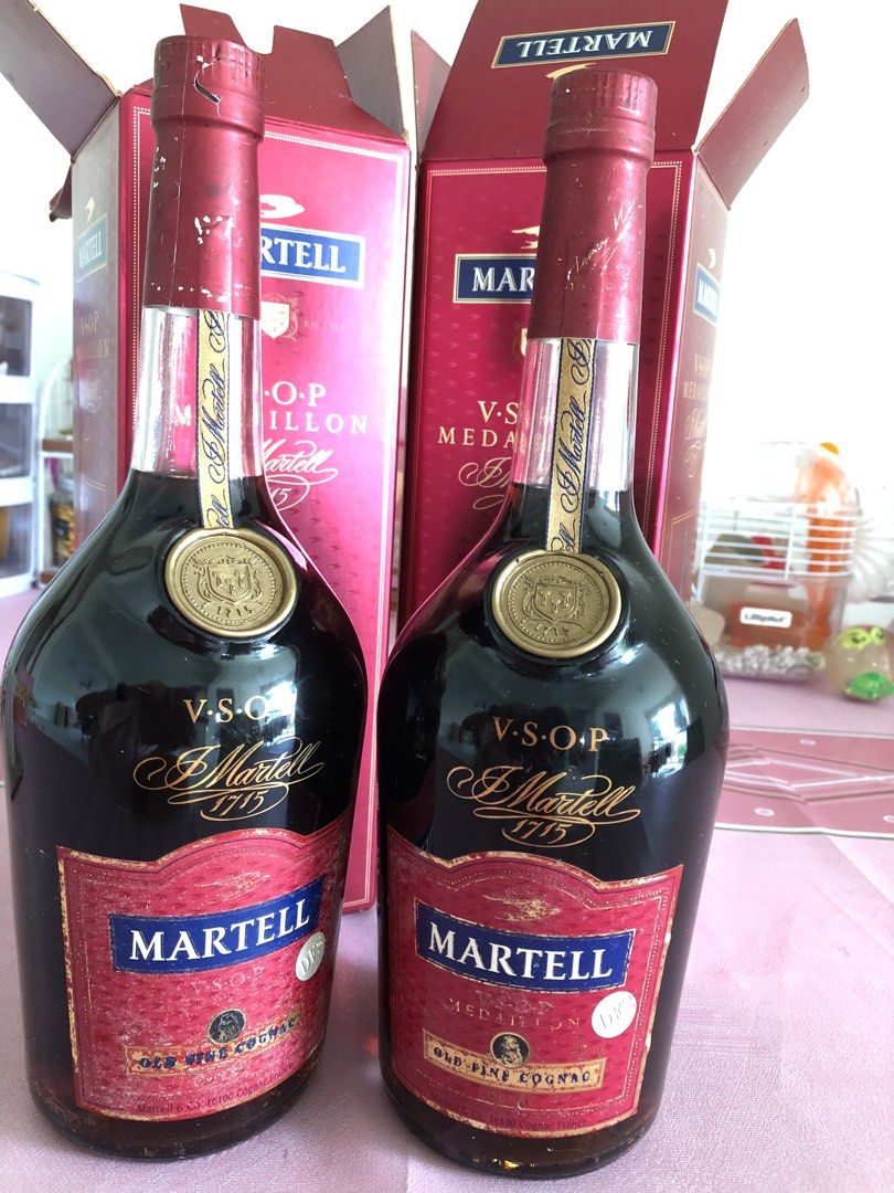 Martell VSOP Old Fine Cognac 1715 (1 litre), Food & Drinks, Alcoholic Beverages on Carousell
