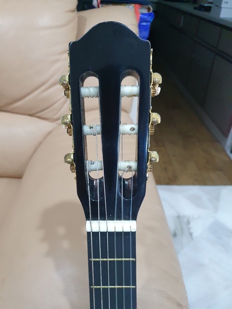 Martinet Classical Guitar 3/4 Size, Hobbies & Toys, Music & Media ...