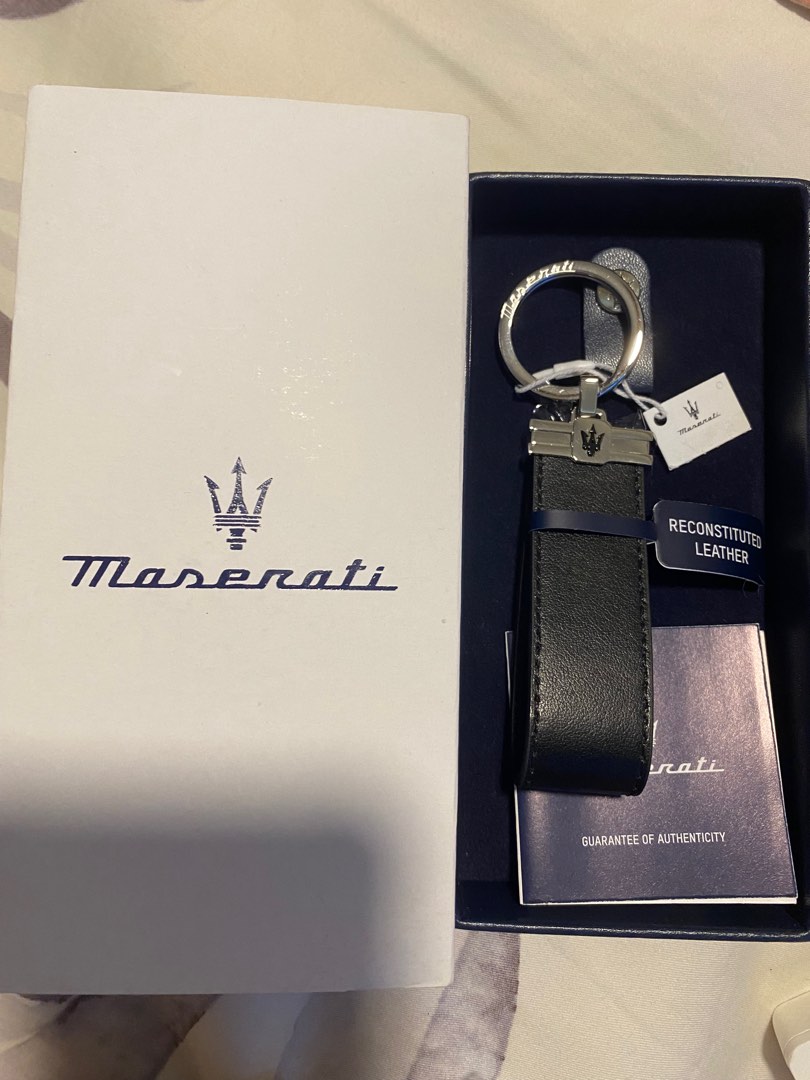 Maserati keyring, Luxury, Accessories on Carousell