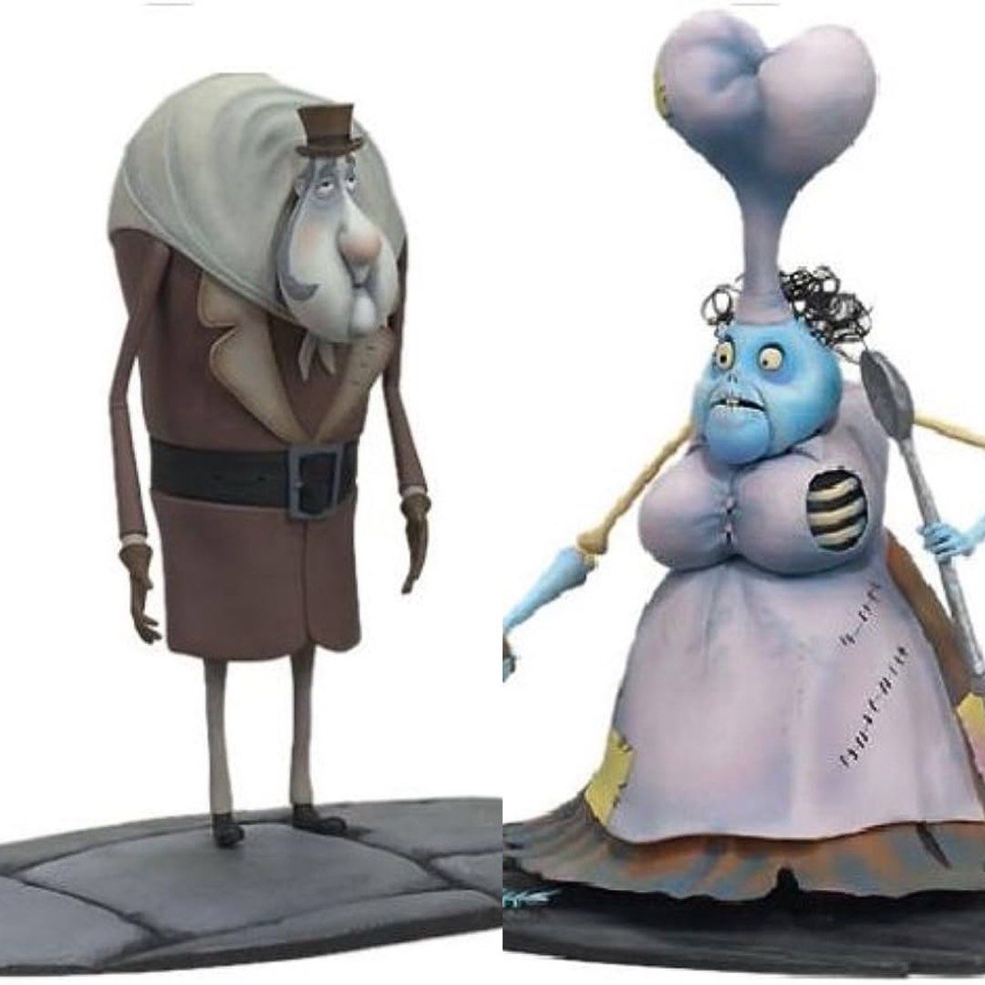 Mcfarlane Toys| Corpse Bride Mrs Plum and Mathew Figure (SET), Hobbies ...