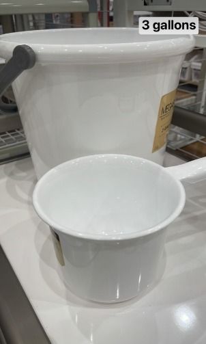 MEGABOX PAIL, DIPPER, BASIN - SET on Carousell