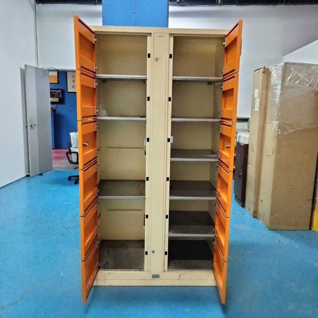 Metal locker, Furniture & Home Living, Furniture, Shelves, Cabinets ...