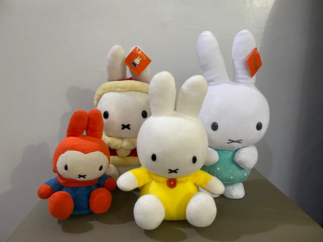 Miffy Rabbit Bundle, Hobbies & Toys, Toys & Games on Carousell