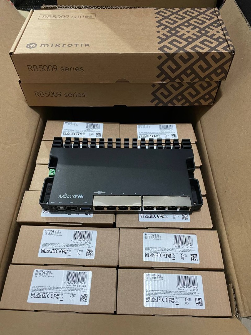 Mikrotik RB5009UG+S+IN Heavy-Duty 1U Home Router With USB, 1G And 2.5G ...