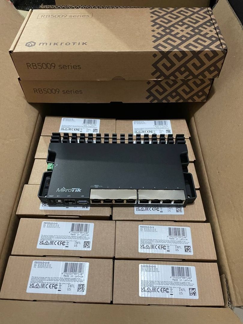 Mikrotik RB5009UG+S+IN Heavy-Duty 1U Home Router With USB, 1G And 2.5G ...