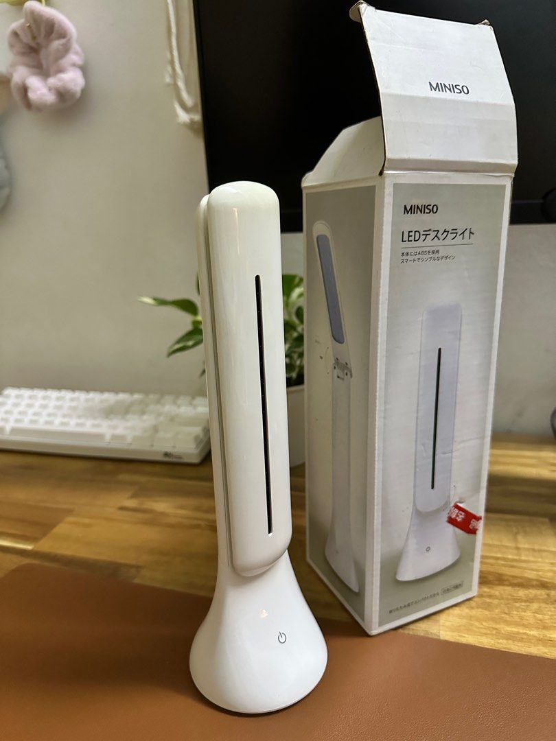 Miniso LED lamp, Furniture & Home Living, Lighting & Fans, Lighting on Carousell