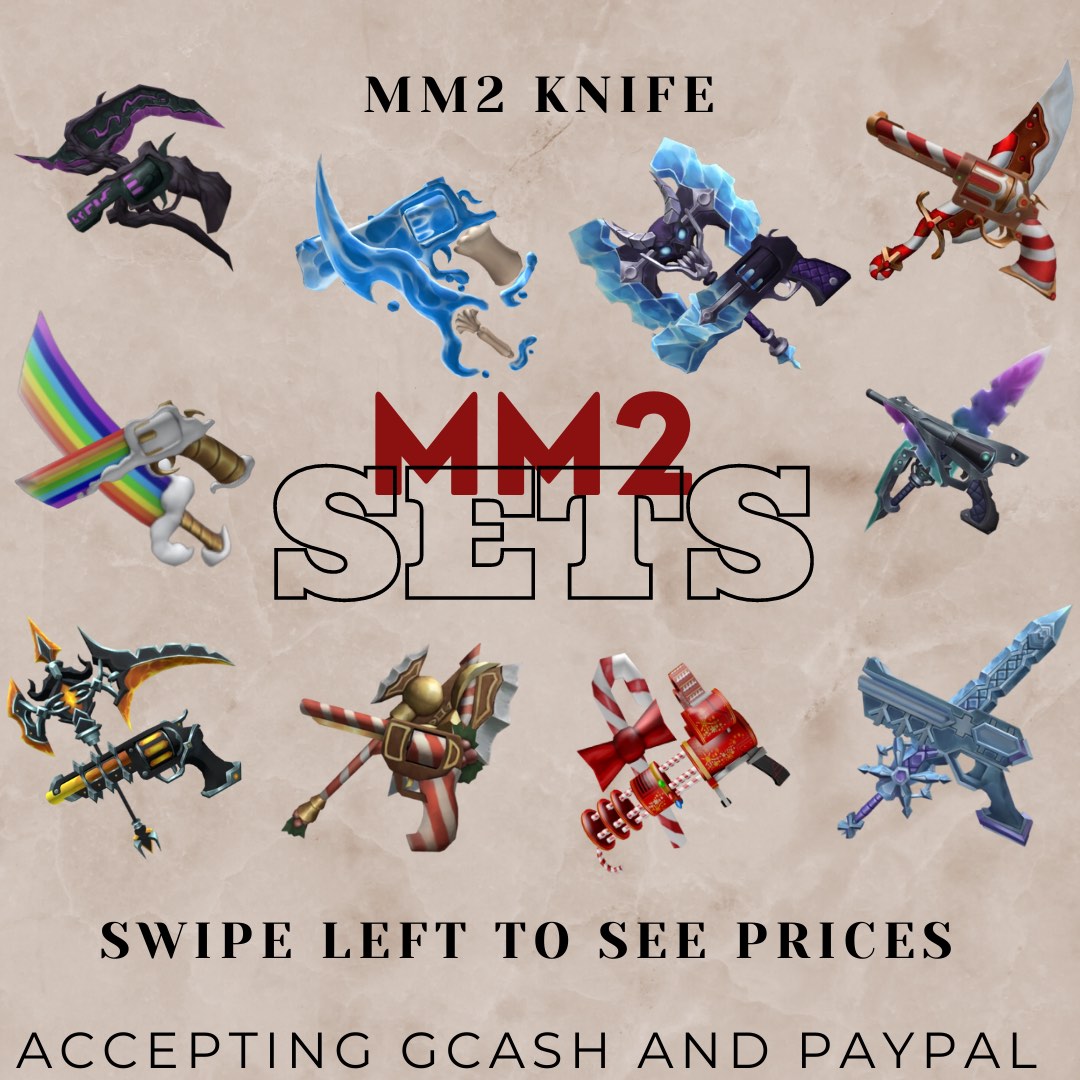 MM2 | Sets, Video Gaming, Gaming Accessories, In-Game Products on Carousell