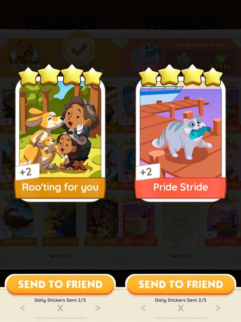 Monopoly Go sticker Pride stride and rooting for you, Hobbies & Toys ...