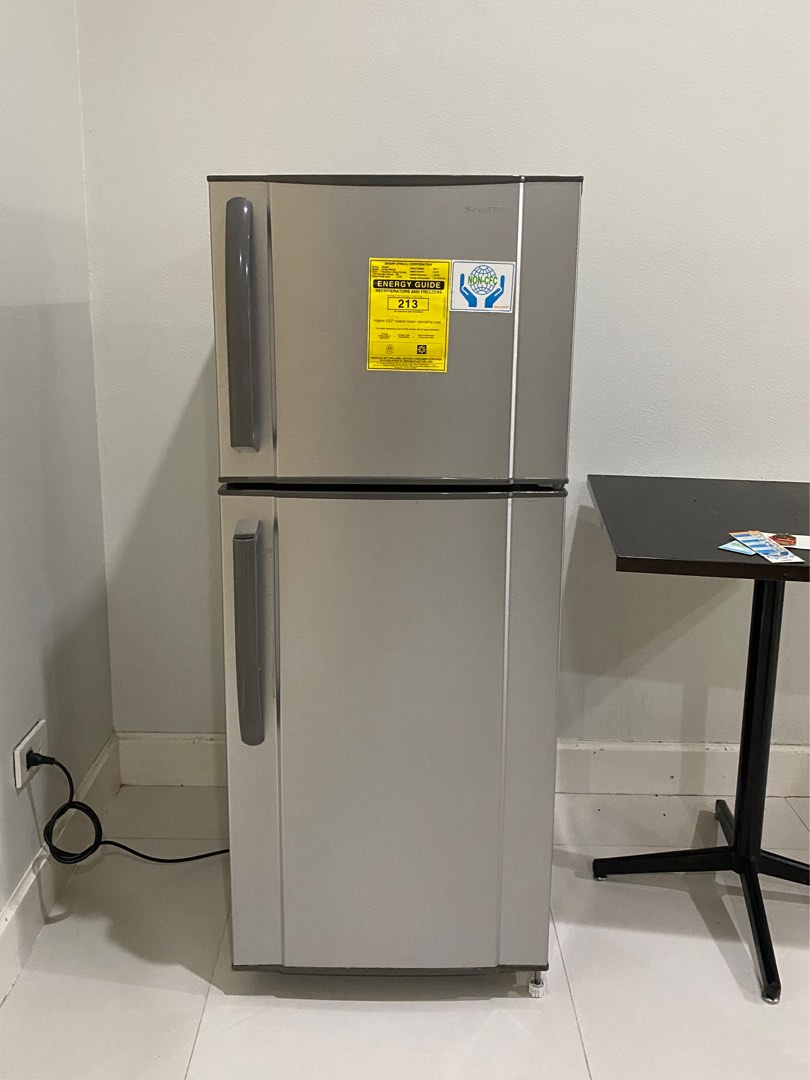 Moving out! Sharp Fridge (6.3c.f), TV & Home Appliances, Kitchen ...