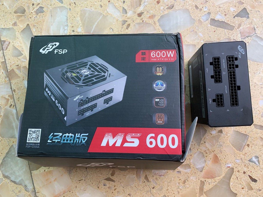 全漢MS600 SFX 小電源 連線, 電腦＆科技, 桌上電腦 - Carousell
