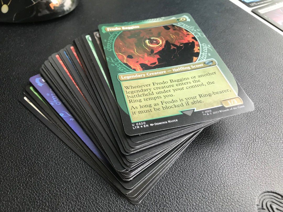 MTG Bulk Mythic and Rares collection + LOTR common and uncommon stack ...