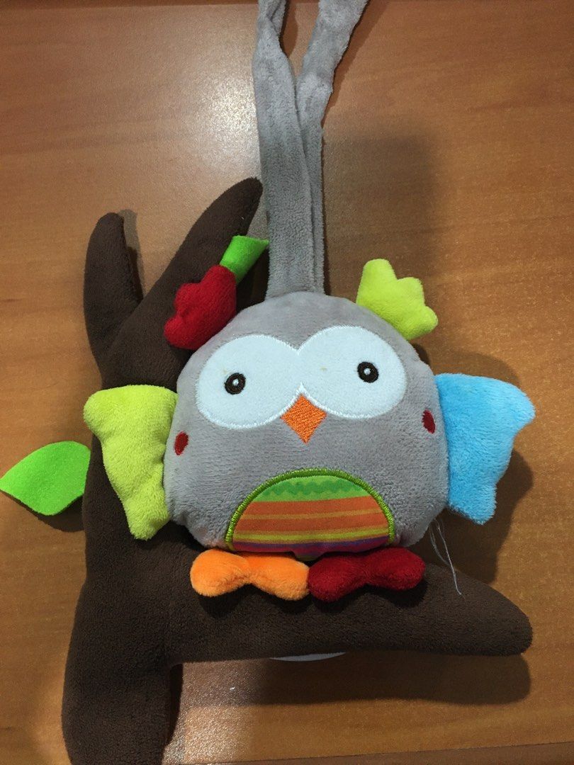 Owl Pull String Musical Baby Plushed Toys on Carousell