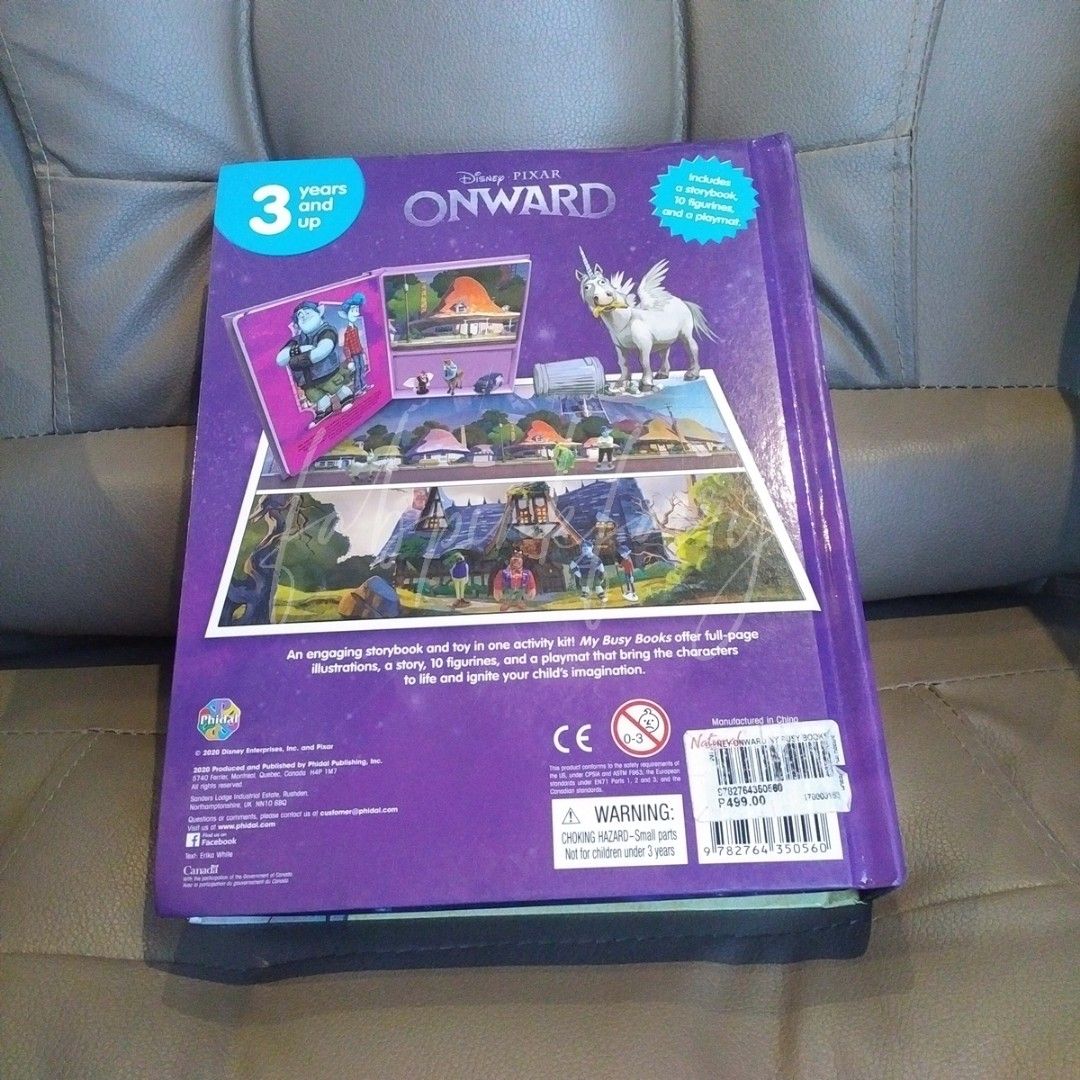 *SOLD - FOR SHIPPING* My Busy Books Onward Educational Book Kids Book with Figures on Carousell