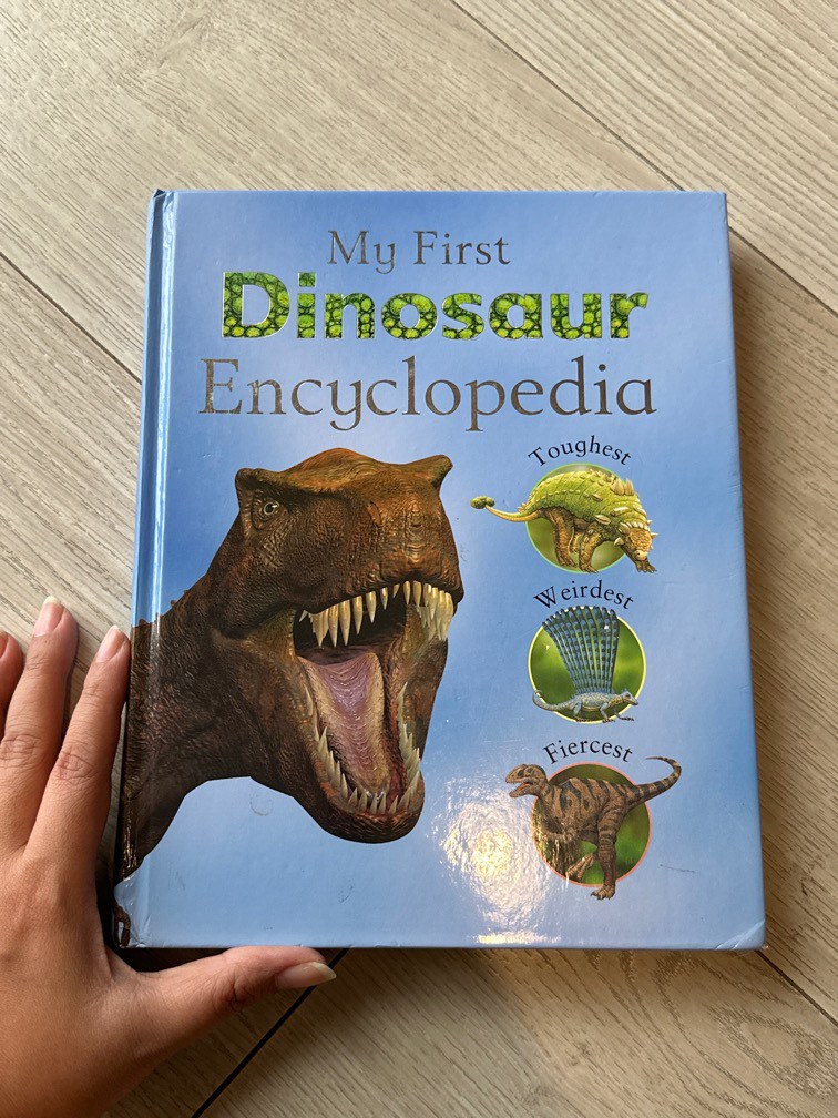 My First Dinosaur Encyclopedia - Hardbound Educational Book for Kids on ...