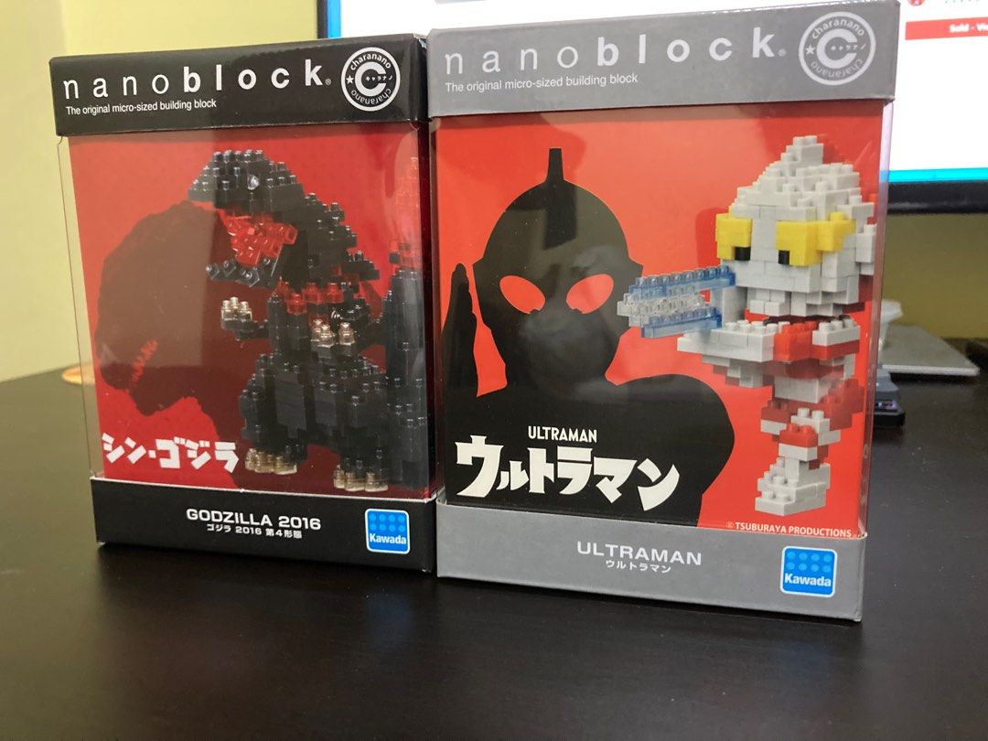 Nanoblock Pokemon & Ultraman & Godzilla, Hobbies & Toys, Toys & Games ...