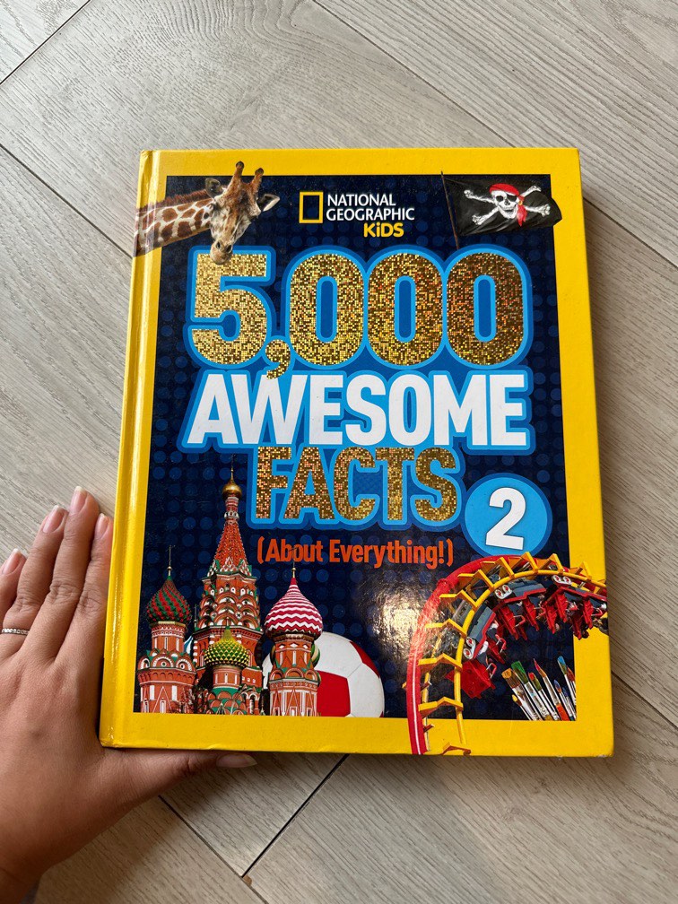 National Geographic 5,000 Awesome Facts About Everything 2 - Hardbound ...
