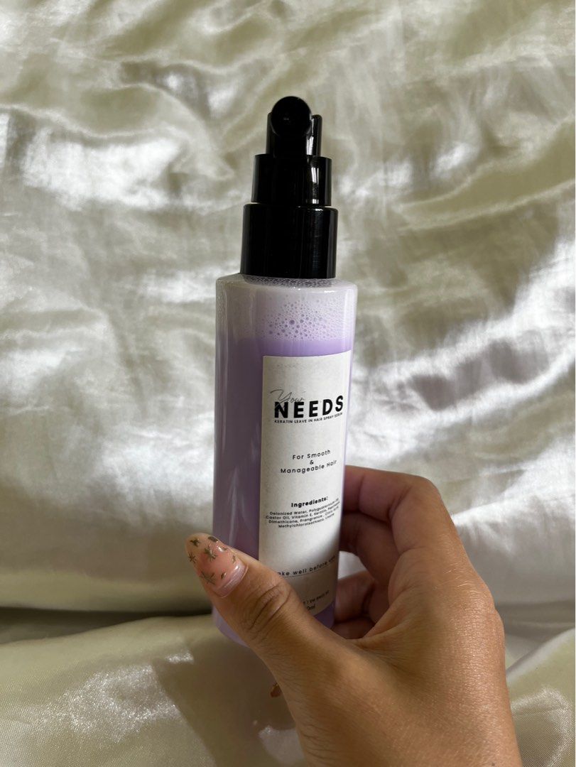 NEEDS Keratin Hair Spray, Beauty & Personal Care, Hair on Carousell