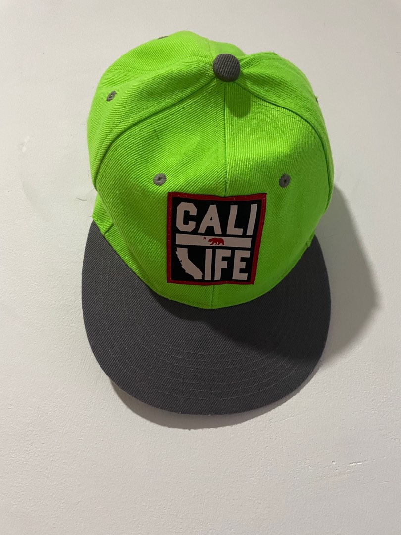 Neon Green Cap, Men's Fashion, Watches & Accessories, Caps & Hats on ...
