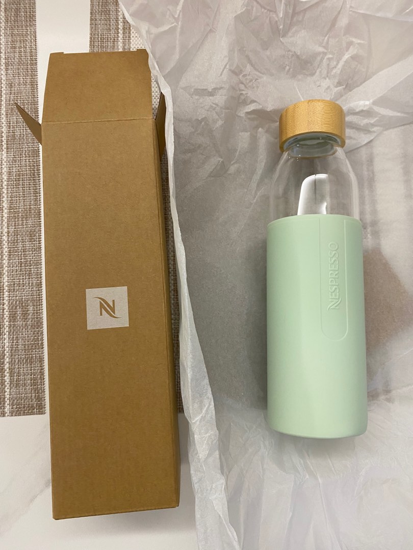 Nespresso Glass Water Bottle, Furniture & Home Living, Kitchenware ...