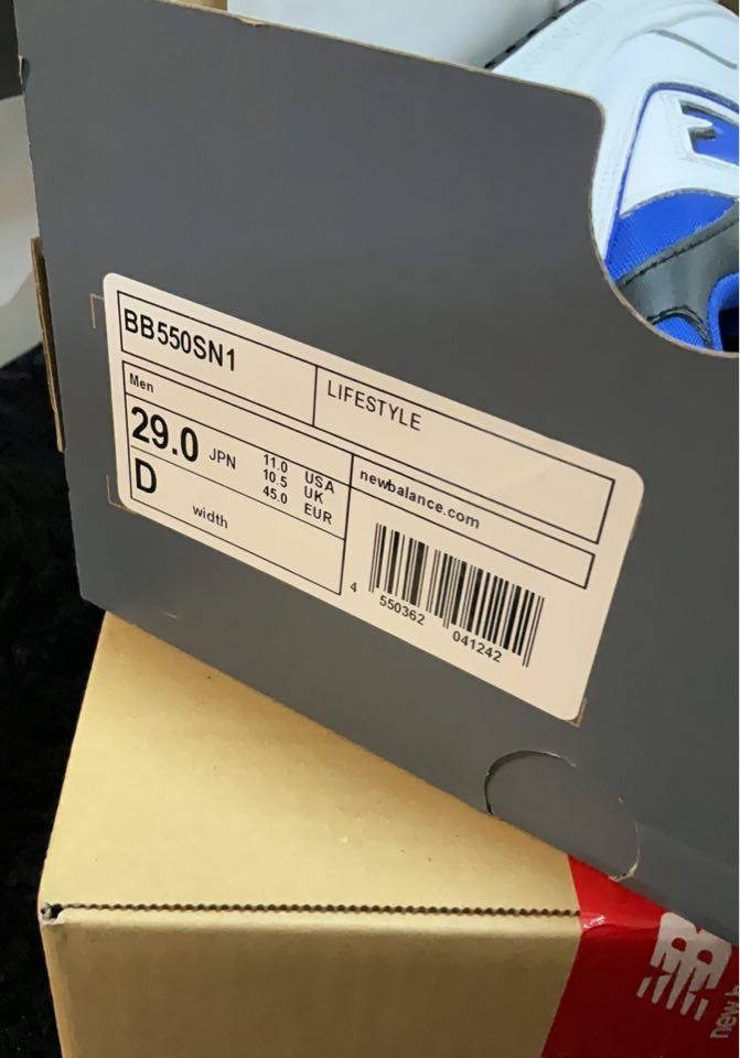 New balance 550 royal blue, Men's Fashion, Footwear, Sneakers on Carousell