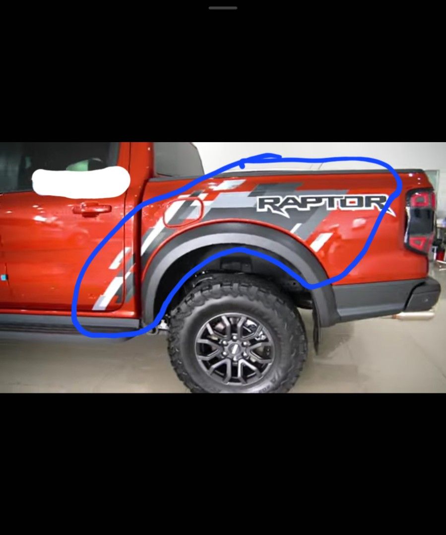Next Gen Raptor Sticker, Car Parts & Accessories, Emblem, Sticker and ...