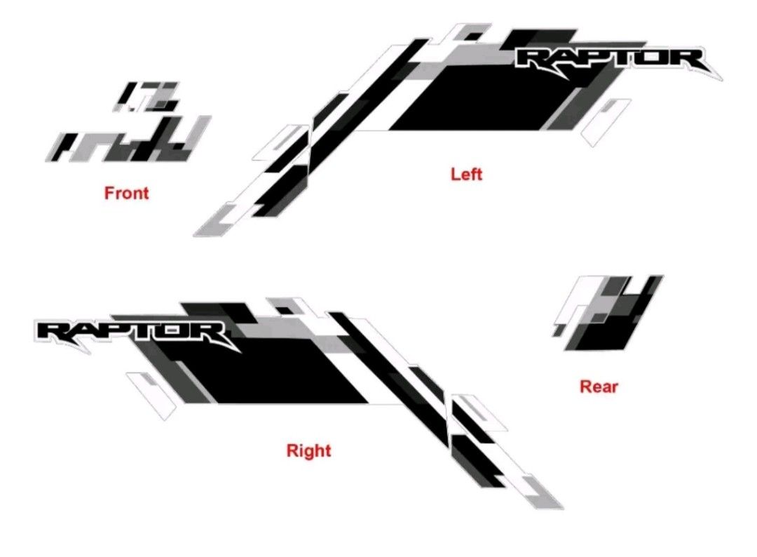 Next Gen Raptor Sticker, Car Parts & Accessories, Emblem, Sticker and ...