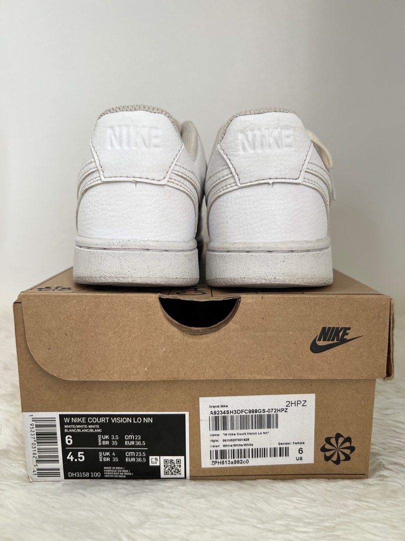 Nike Court Vision Low, Women's Fashion, Footwear, Sneakers on Carousell