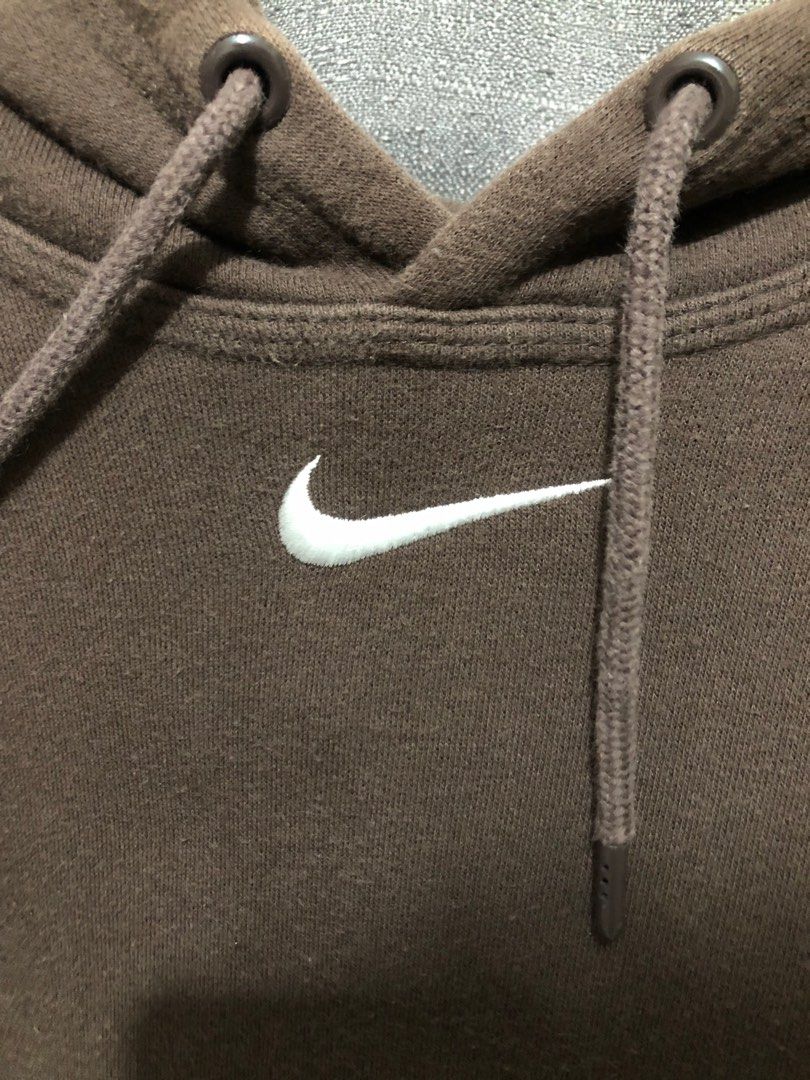 Nike Middle Swoosh Brown on Carousell