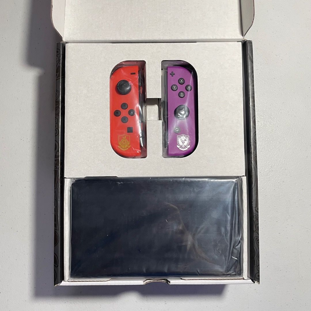 Nintendo Switch Console Pokemon Scarlet & Violet Edition (OLED Model ...