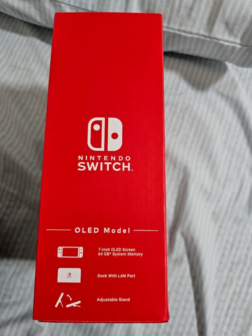 Nintendo Switch OLED White, Video Gaming, Video Game Consoles, Nintendo ...