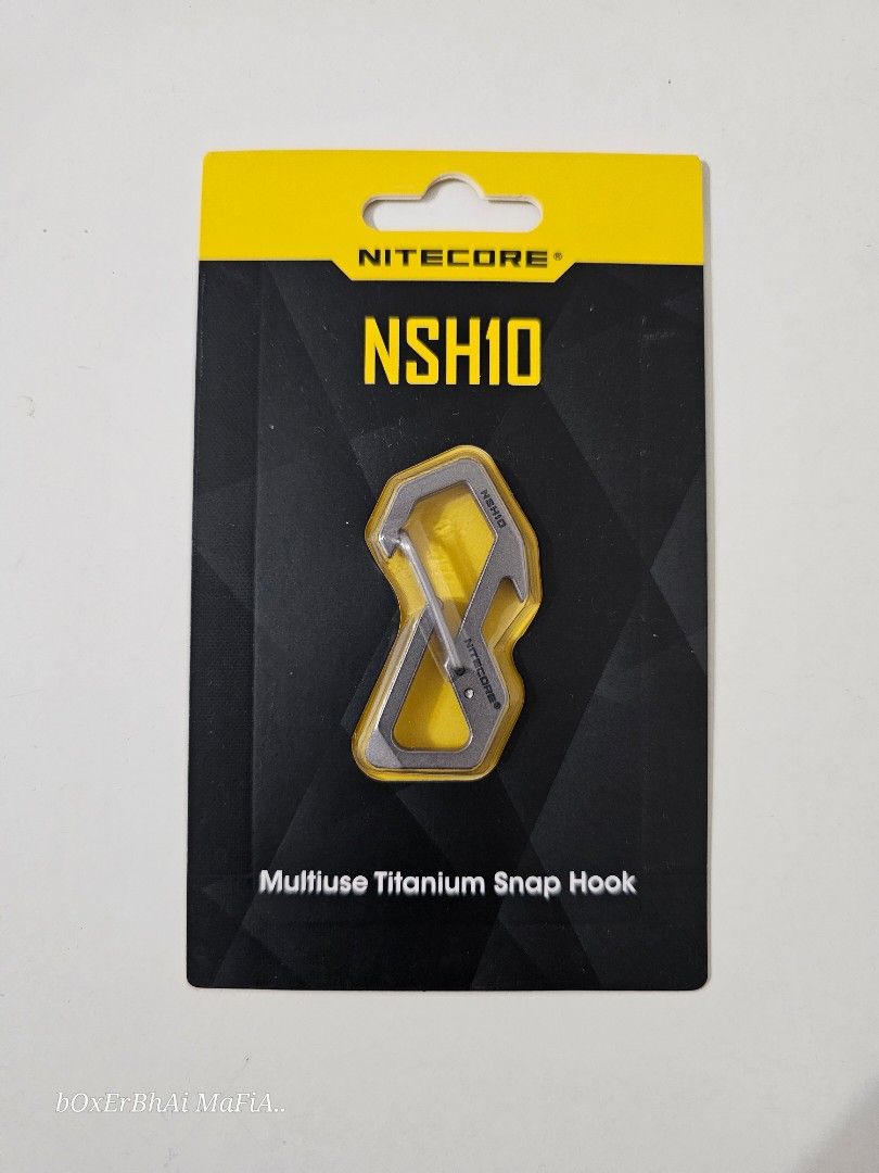 Nitecore NSH10 Titanium Hook.., Furniture & Home Living, Home ...