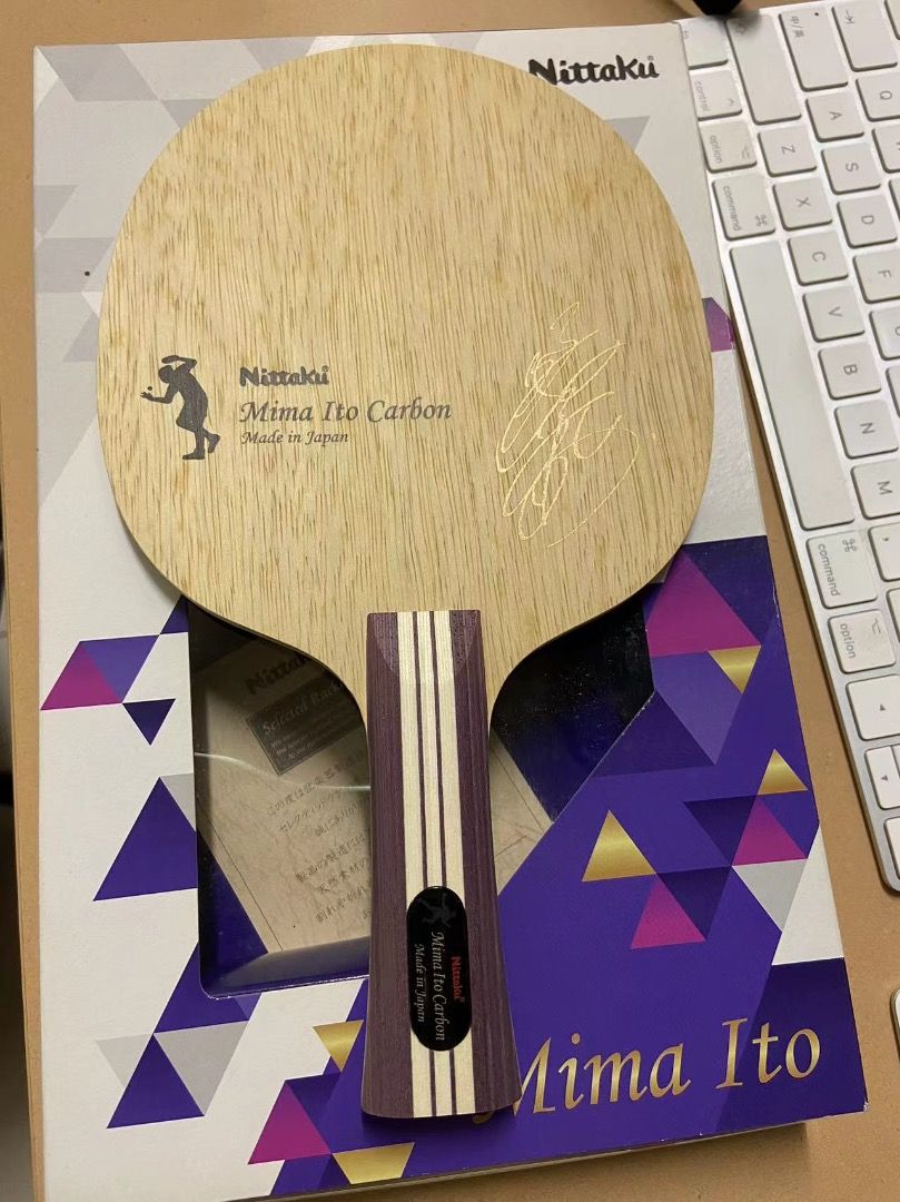 Nittaku Ito Mima FL handle, Sports Equipment, Sports & Games, Racket ...