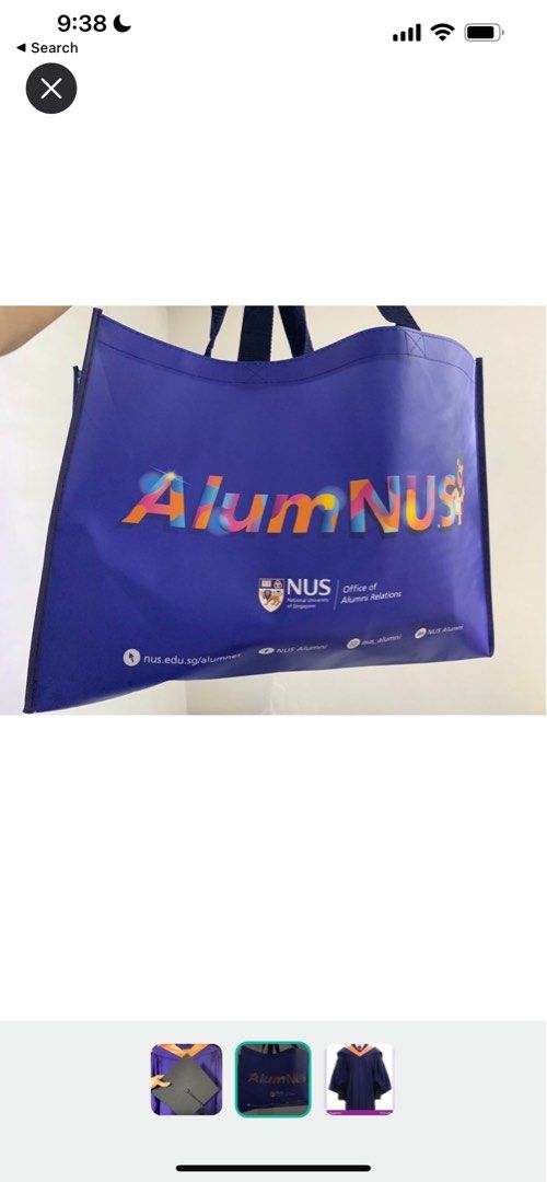NUS Graduation Gown Computing, Men's Fashion, Tops & Sets, Formal ...