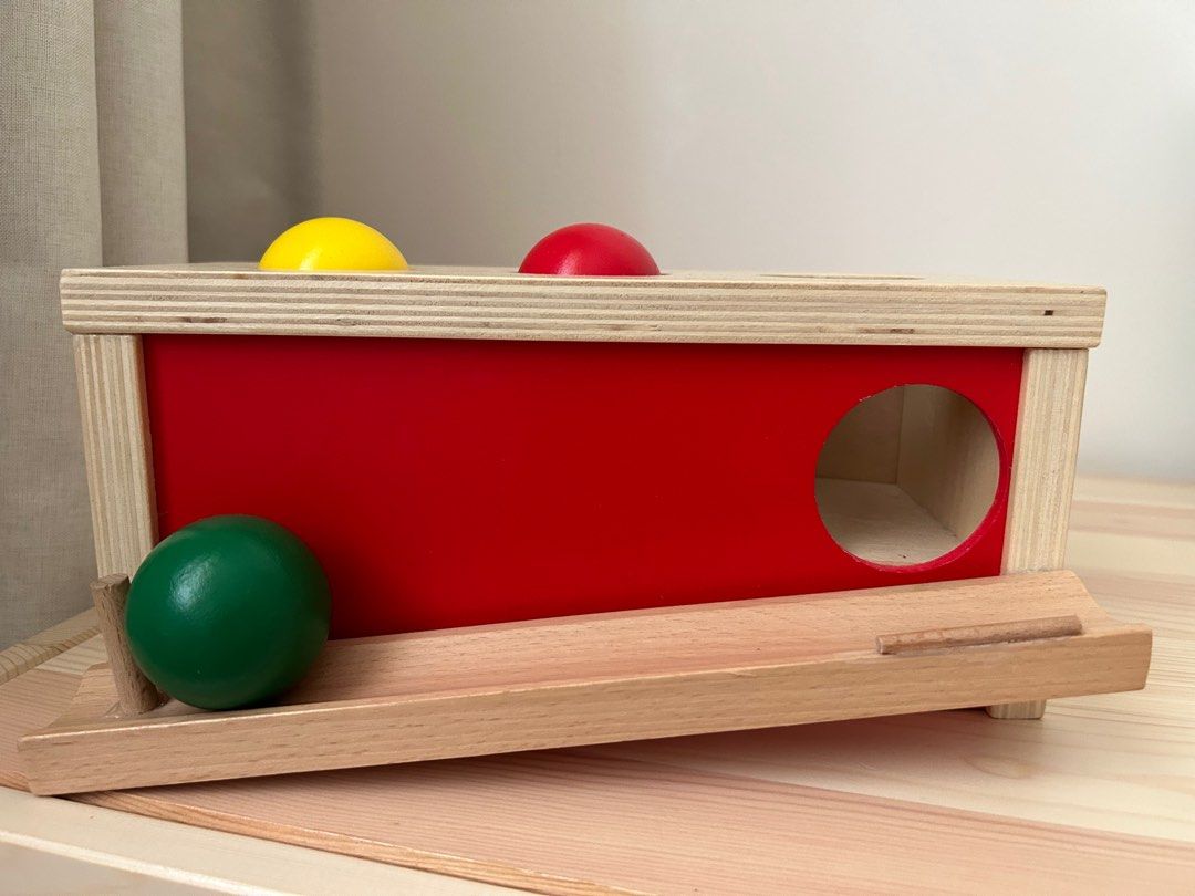 Object Permanence Box, Ball Tracker, Fire Truck Pop Up Sticks , Babies ...