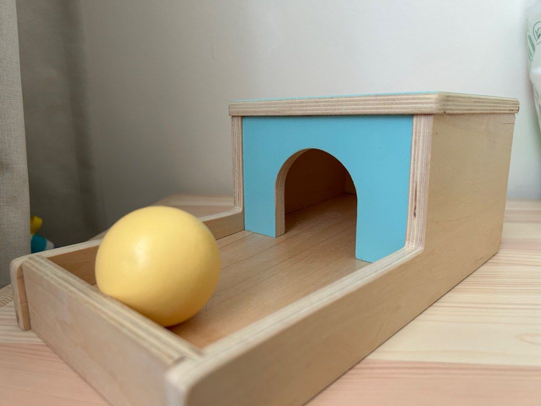 Object Permanence Box, Ball Tracker, Fire Truck Pop Up Sticks , Babies ...