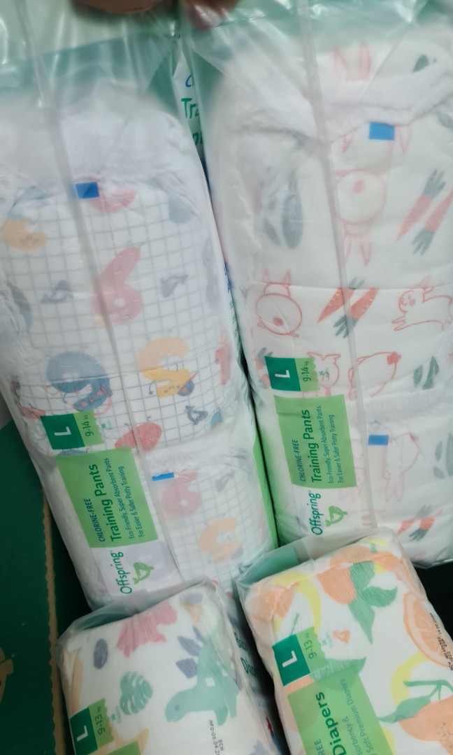 Offspring Diapers L Size, Babies & Kids, Bathing & Changing, Diapers ...