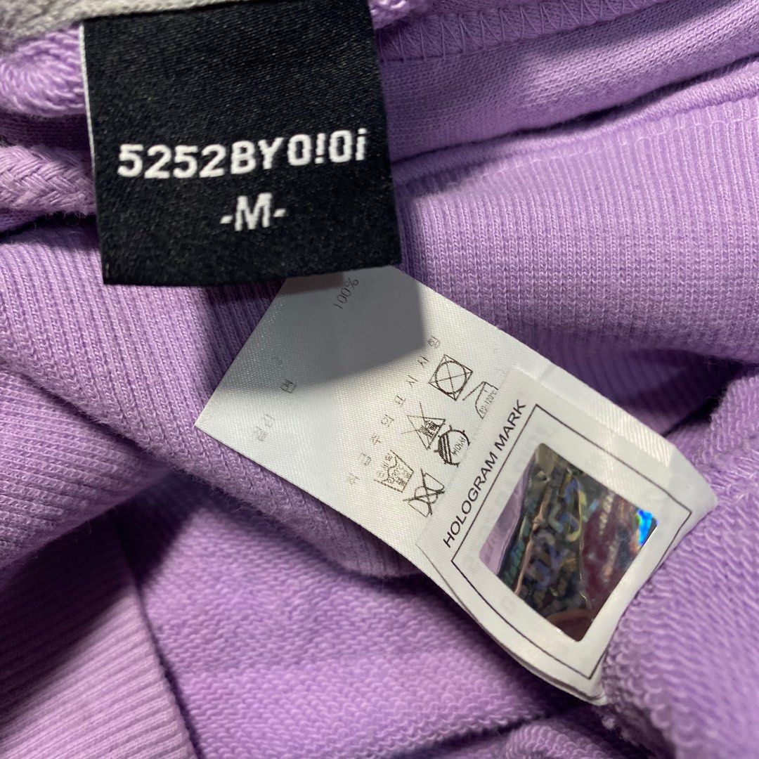 OiOi by 5252 Purple Basic Hoodie on Carousell