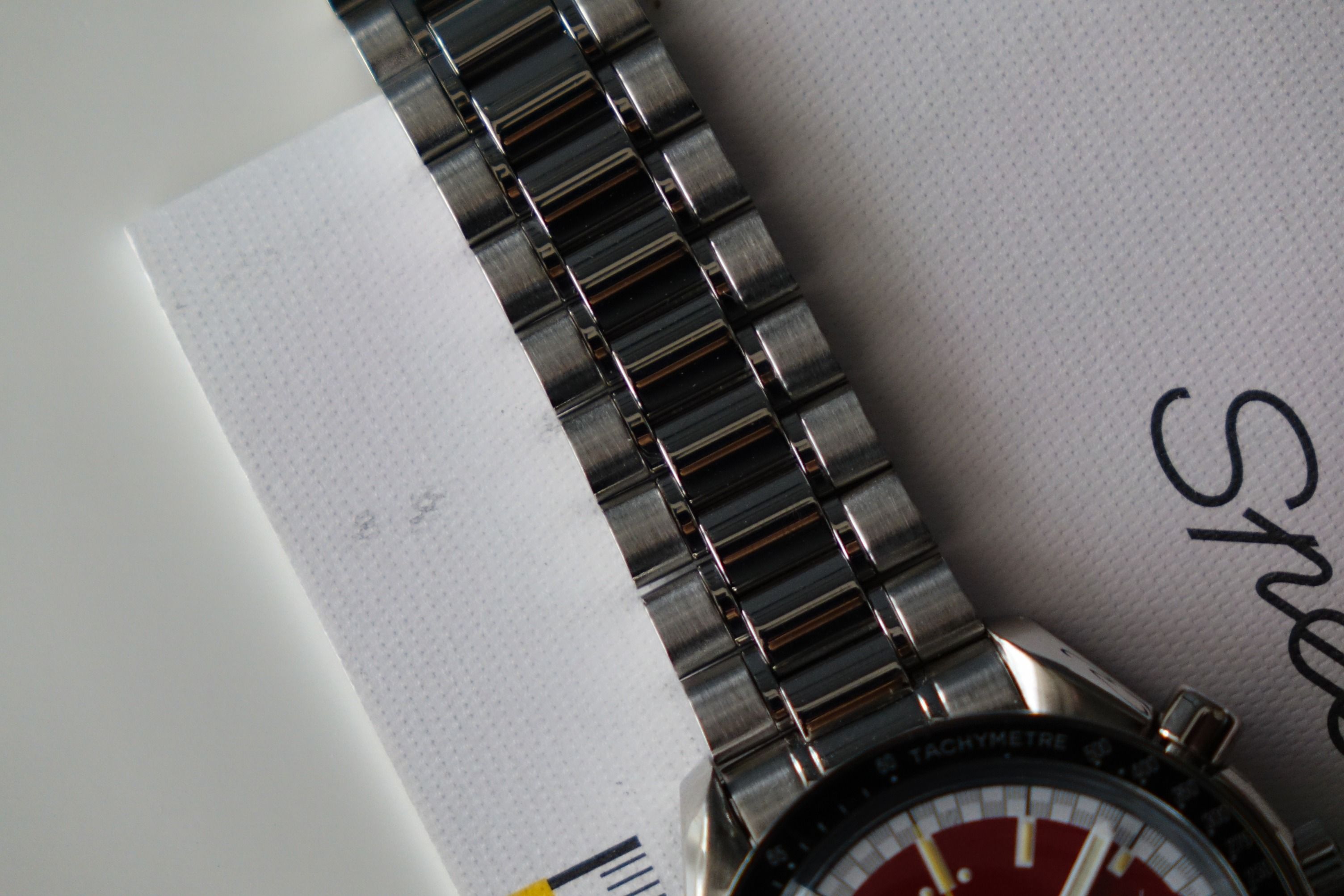 Omega Speedmaster Reduced Michael Schumacher Ferrari Red 3510.61.00 ...