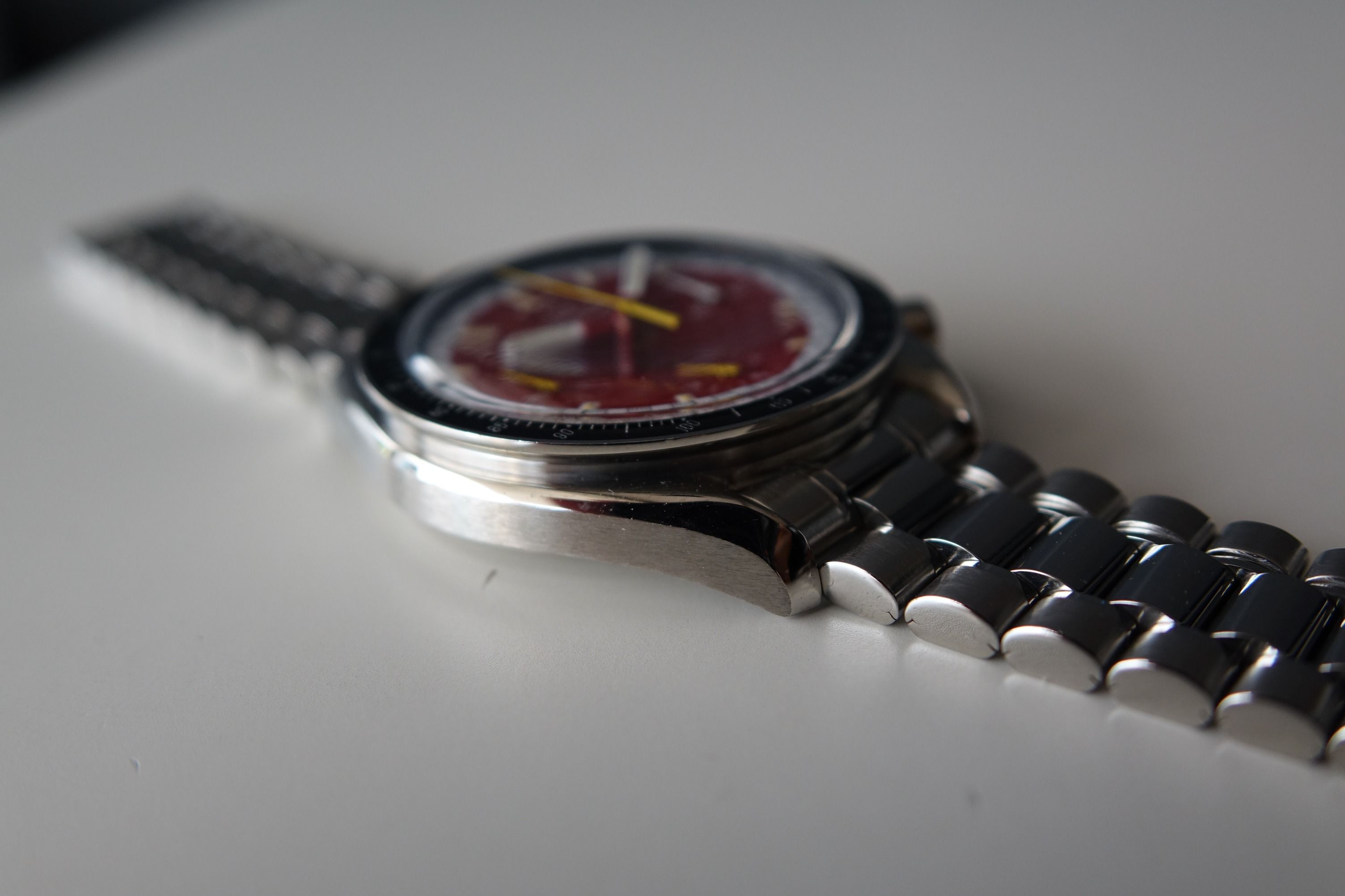 Omega Speedmaster Reduced Michael Schumacher Ferrari Red 3510.61.00 ...